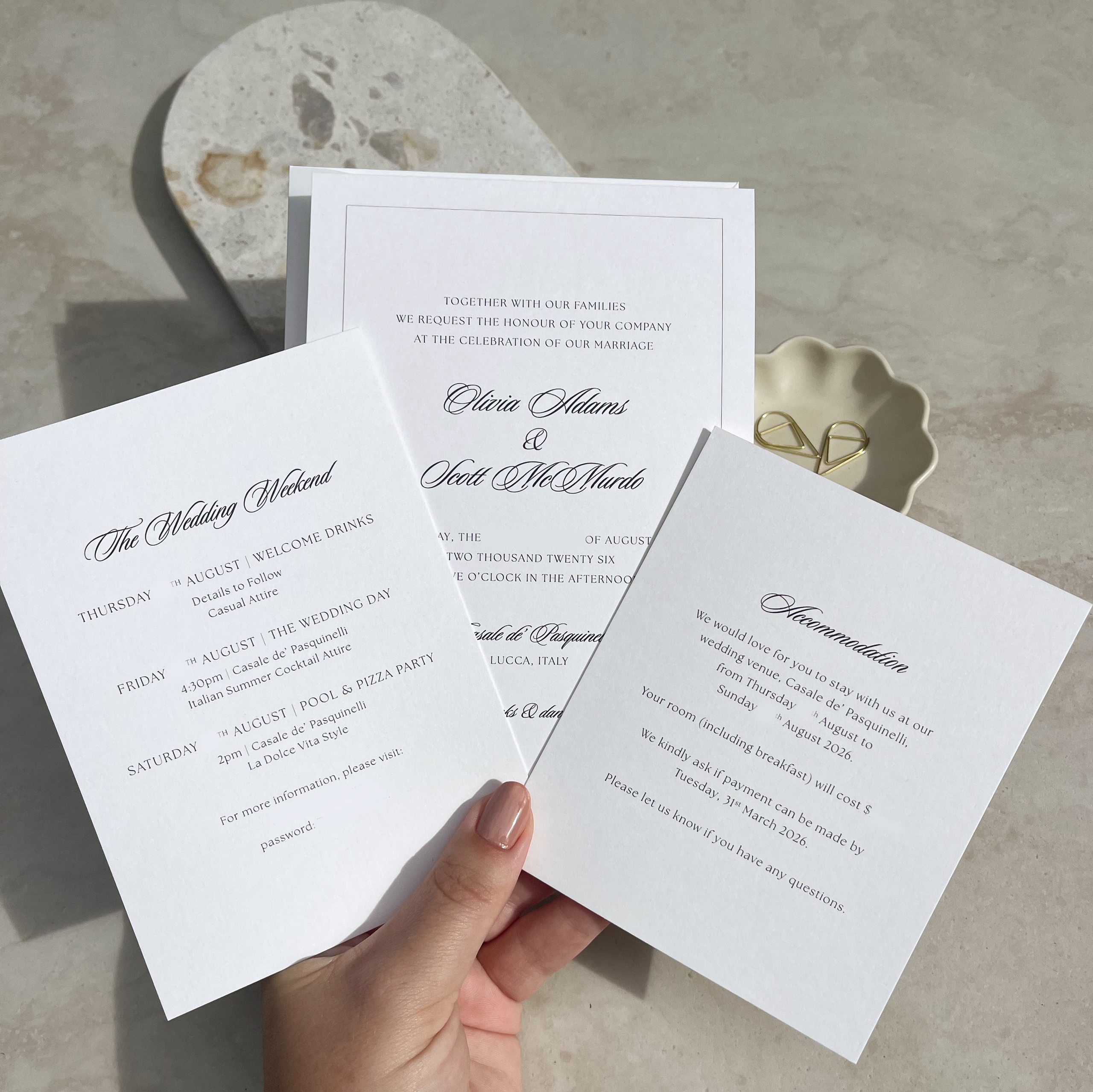 Skip Creative stationery design